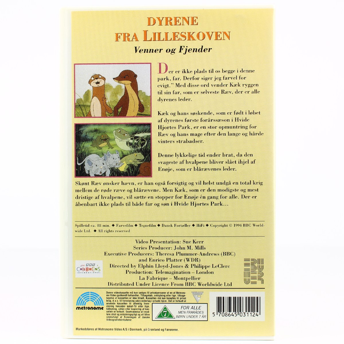 Dyrene fra Lilleskoven 5 - Venner og fjender (VHS) - WTS Retro - Køb ...
