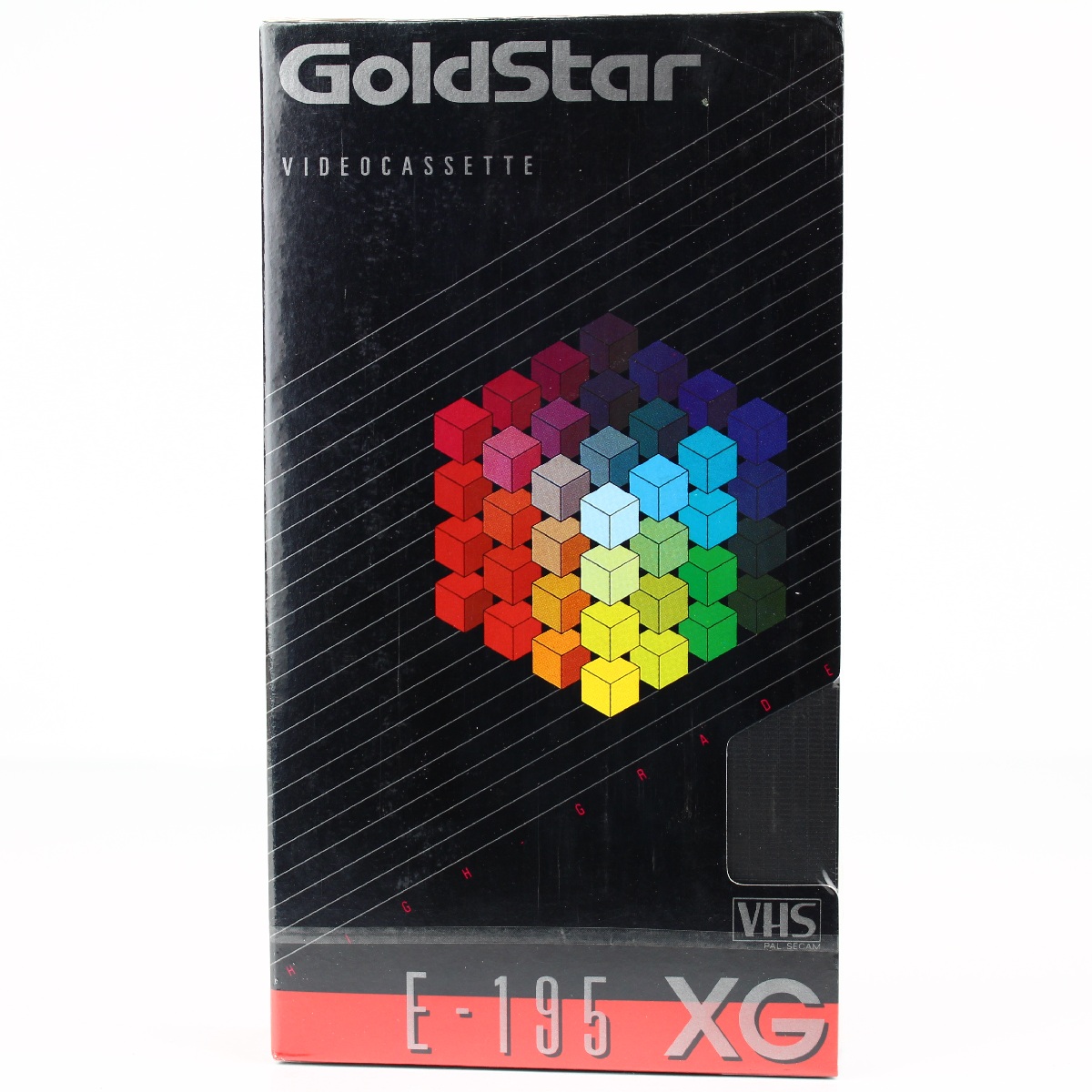 GoldStar VHS E195 XG videobånd (Ny) - WTS Retro