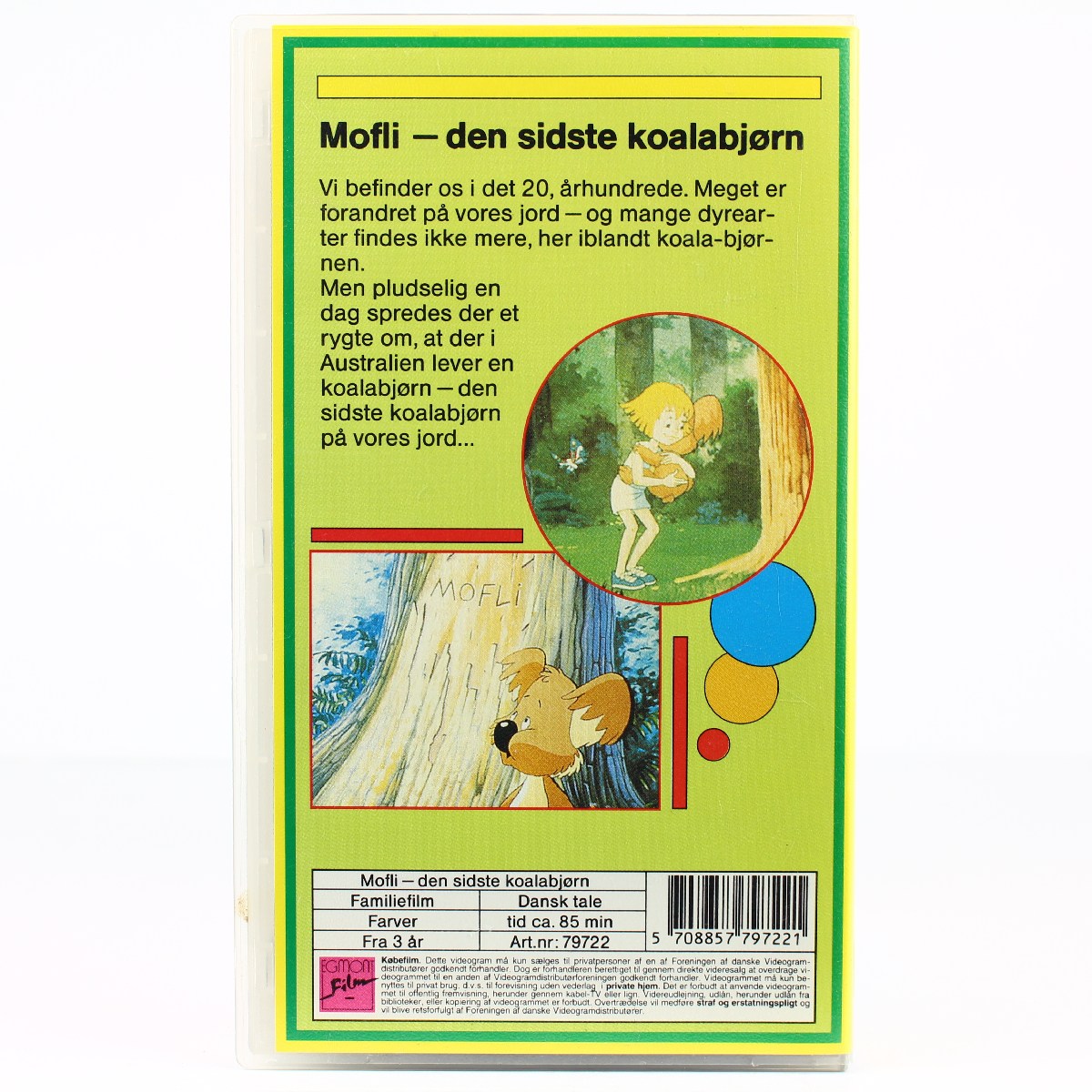 Mofli - Den sidste Koalabjørn (VHS) - WTS Retro