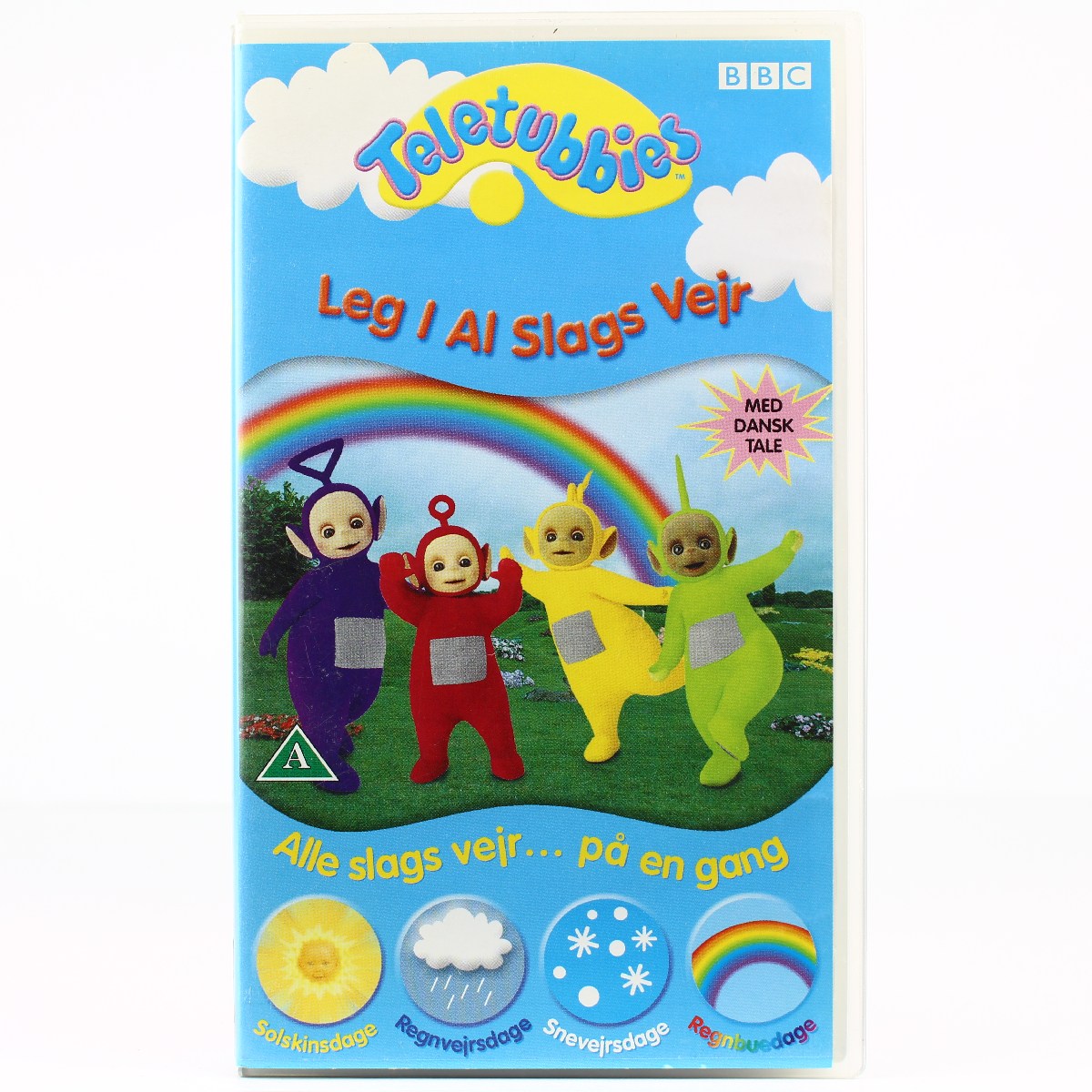 Teletubbies - Leg i al slags vejr (VHS) - WTS Retro - Køb filmen her