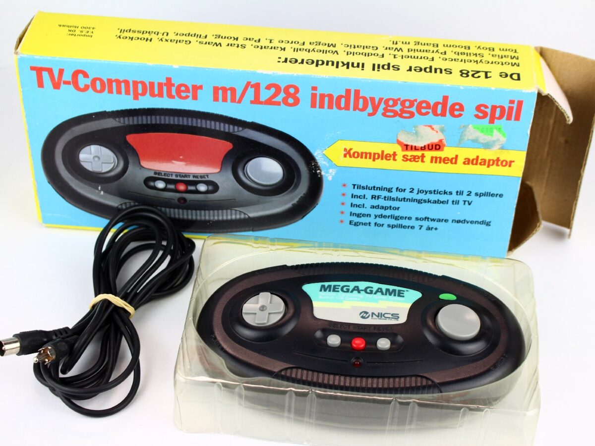 TV-Computer m/128 indbyggede spil - WTS Retro - Køb her