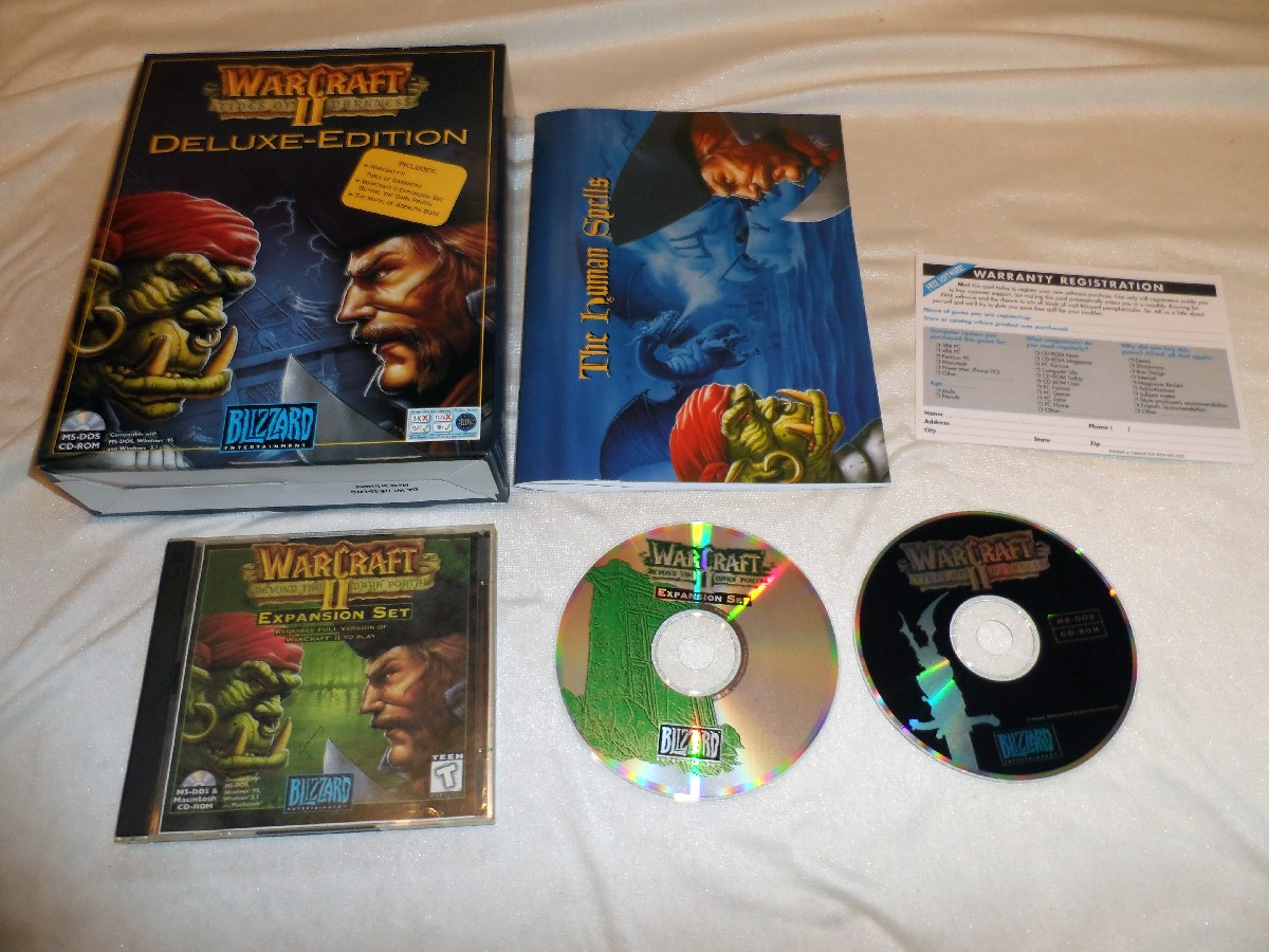 Warcraft II: Tides of Darkness - Deluxe Edition (PC Big Box) - WTS ...