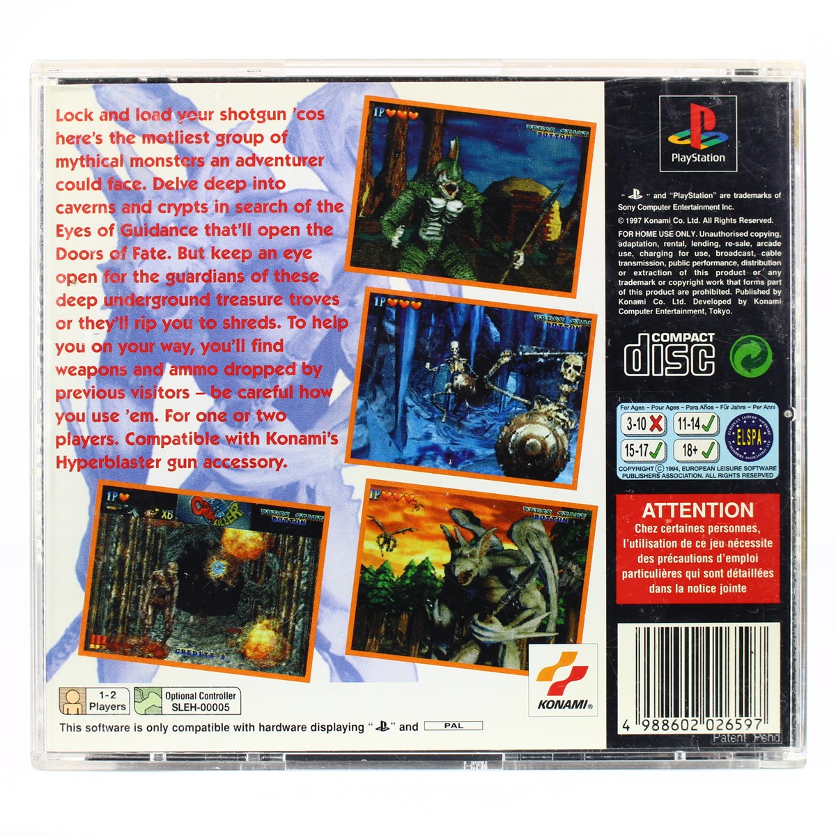 Crypt Killer (PS1) - WTS Retro - Køb spillet her