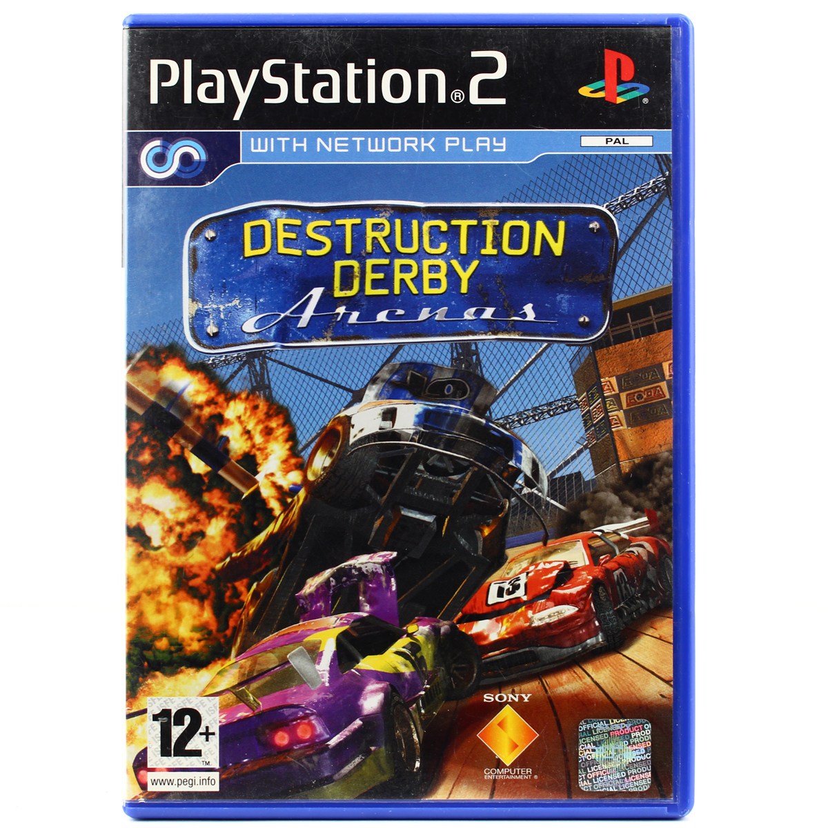 Destruction Derby Arenas (PS2) - WTS Retro - Køb spillet her