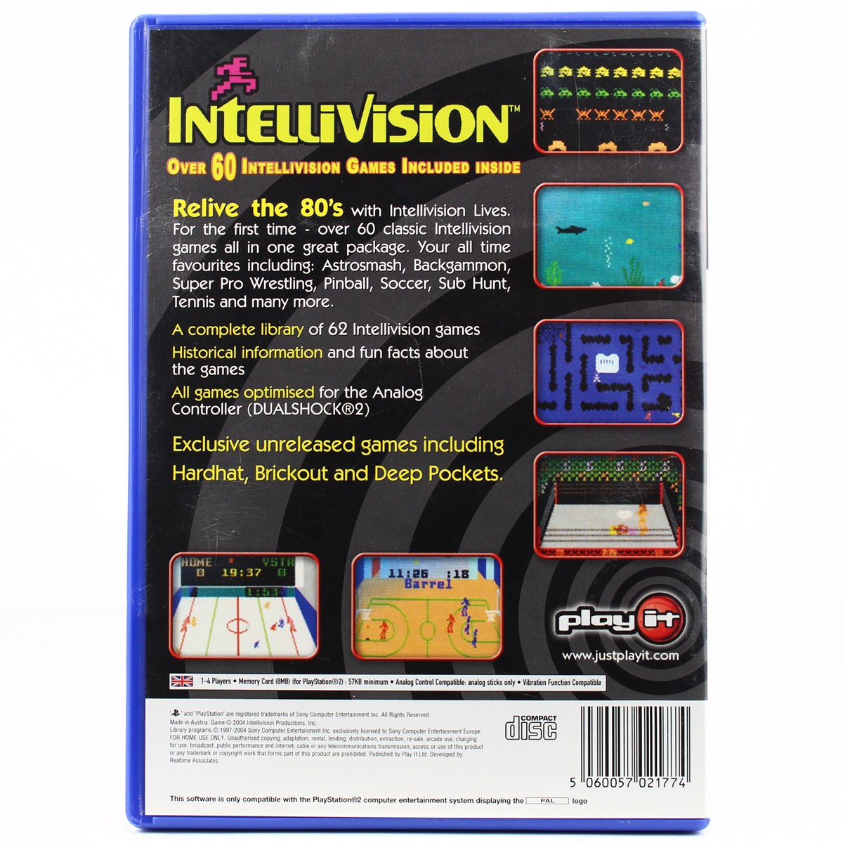 Intellivision Lives: The History of Video Gaming (PS2) - WTS Retro ...