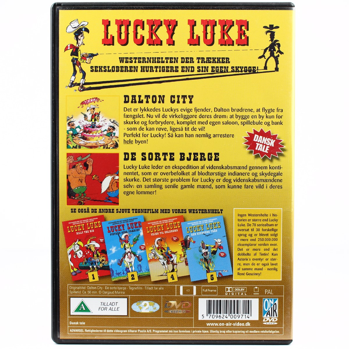 Lucky Luke – Dalton City (DVD) - WTS Retro