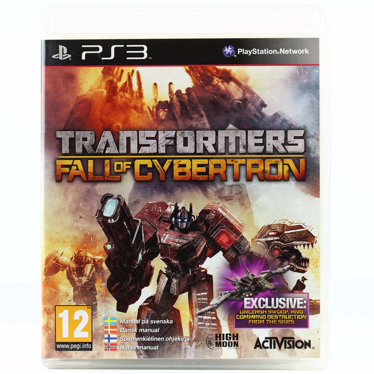 Transformers: Fall of Cybertron (PS3) - WTS Retro - Køb spillet her