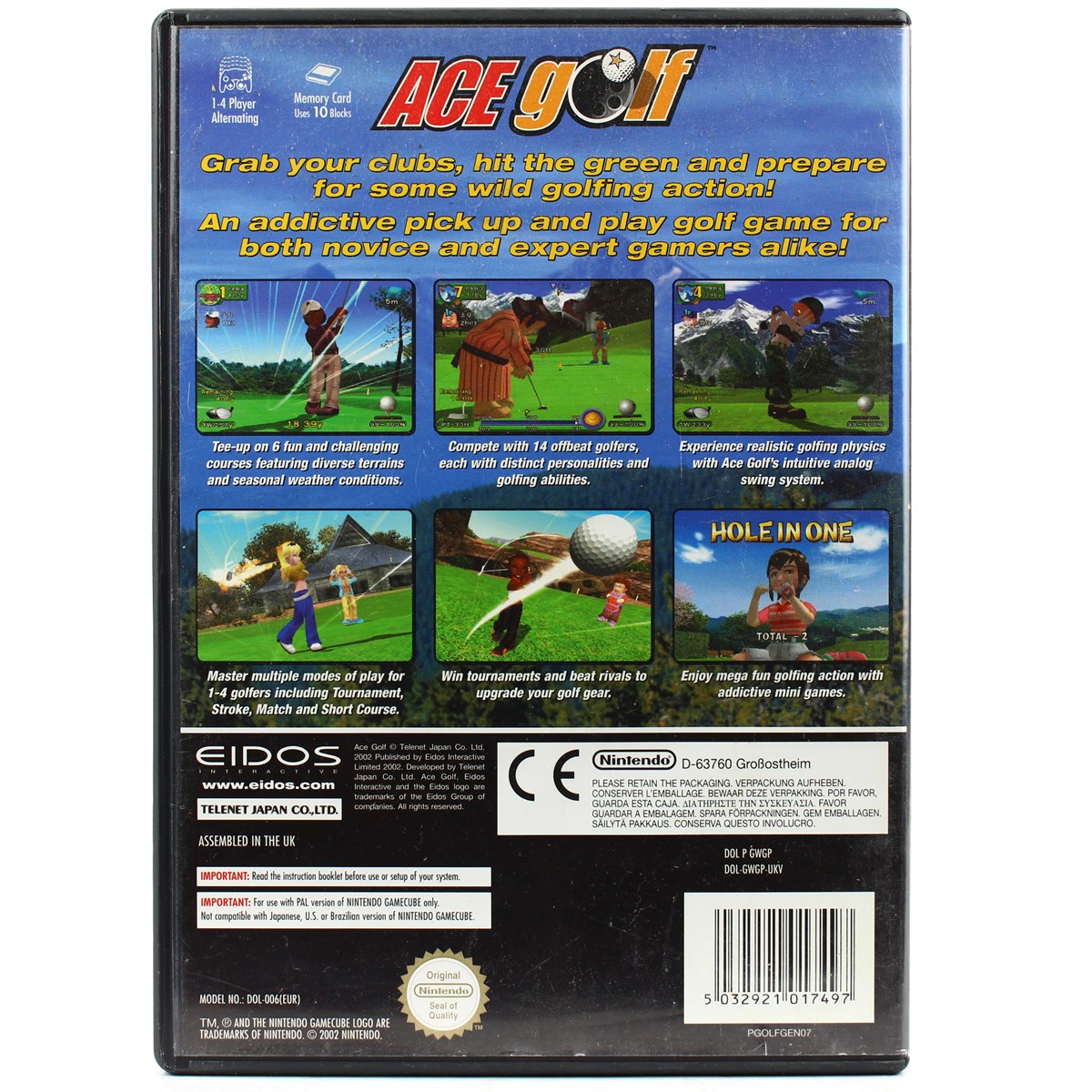 Ace Golf (Nintendo GameCube) - WTS Retro - Køb her