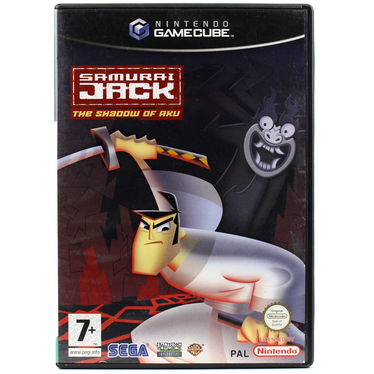 Samurai Jack: The Shadow of Aku (Nintendo GameCube) - WTS Retro - Køb her