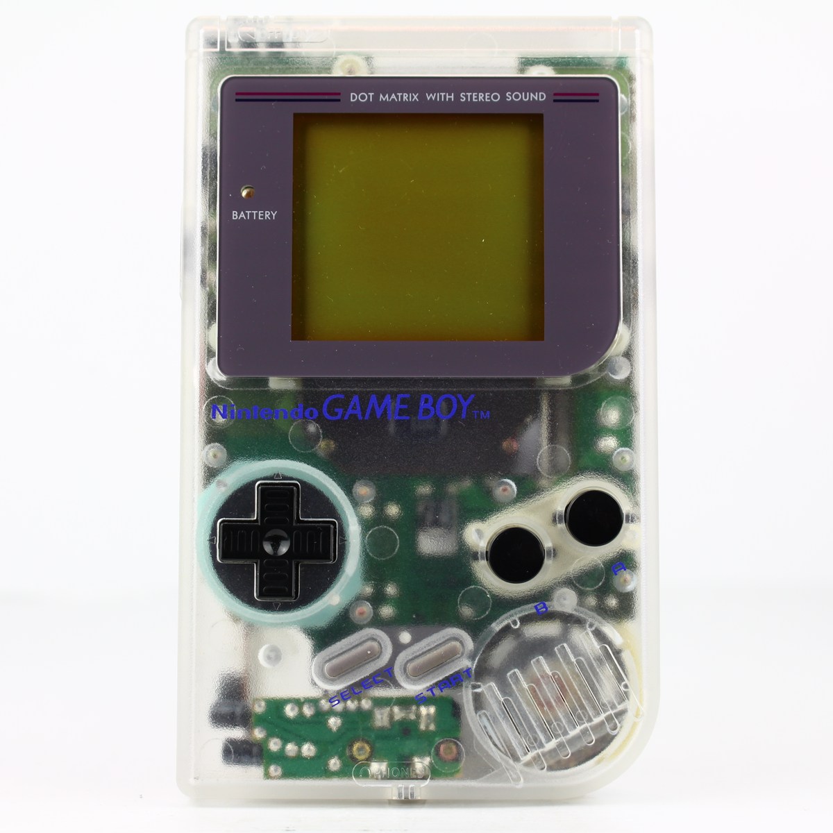 Game Boy Classic (Clear - Ny skal) - WTS Retro - Køb her