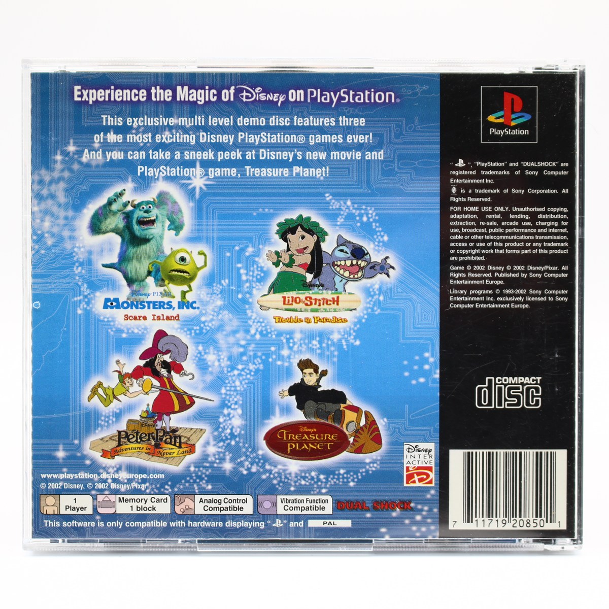 Experience the Magic of Disney on PlayStation - Demo Disc (PS1) - WTS ...