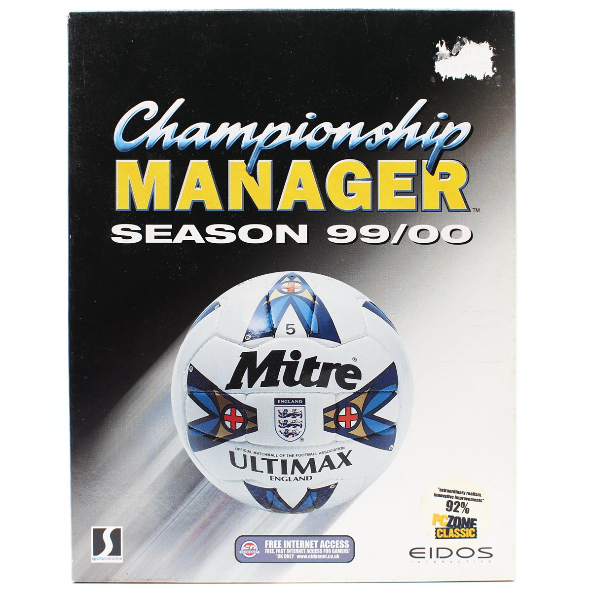 Championship Manager: Season 99/00 (PC Big Box) - WTS Retro - Køb her