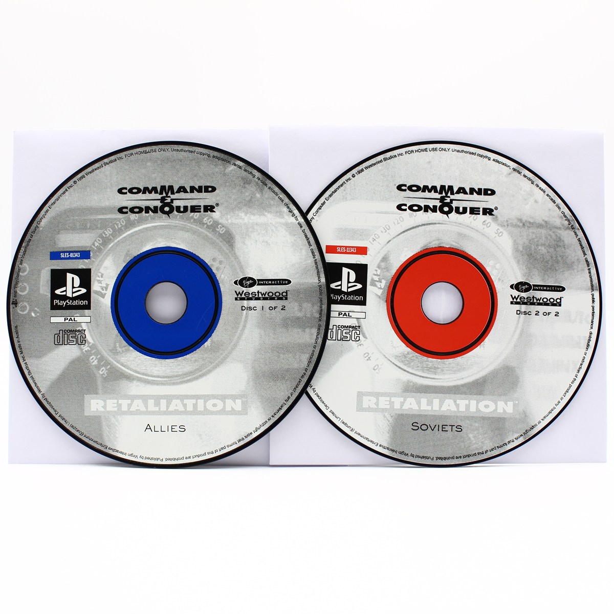 Command & Conquer: Red Alert - Retaliation (PS1 - Løs spil) - WTS Retro ...