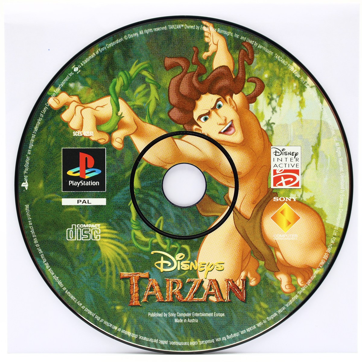 Disney's Tarzan (PS1 - Løs spil) - WTS Retro - Køb her