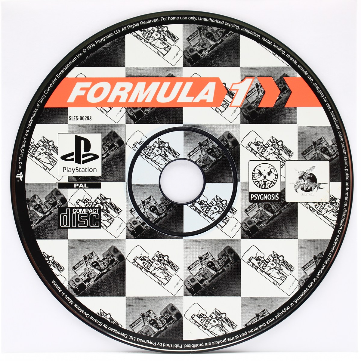 Formula One (PS1 - Løs spil) - WTS Retro - Køb her