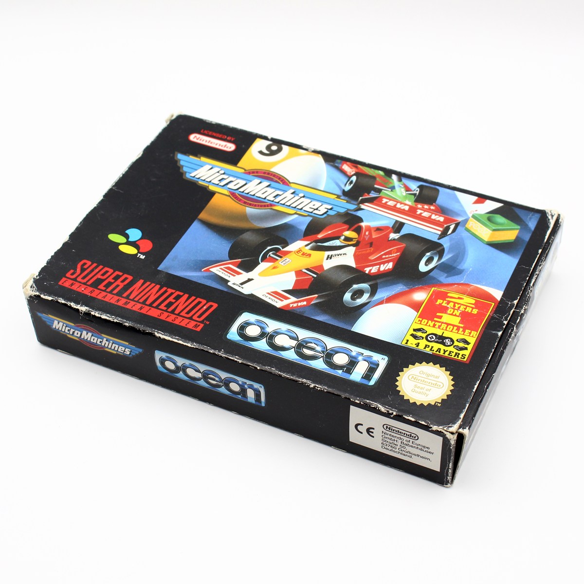 Micro Machines (SNES - Boxed) - WTS Retro - Køb spillet her