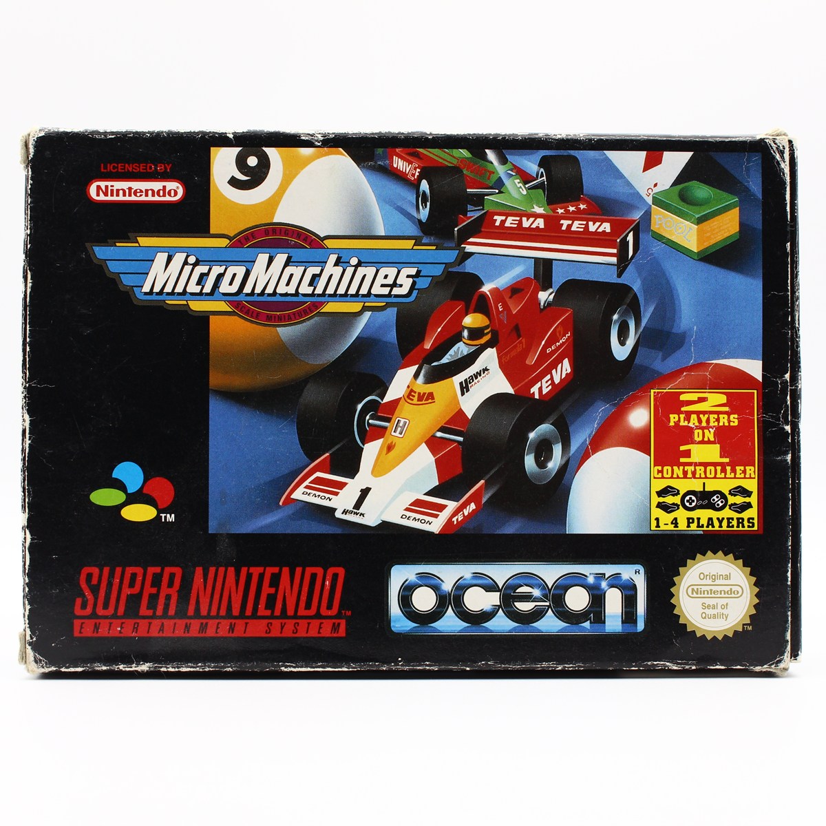 Micro Machines (SNES - Boxed) - WTS Retro - Køb spillet her