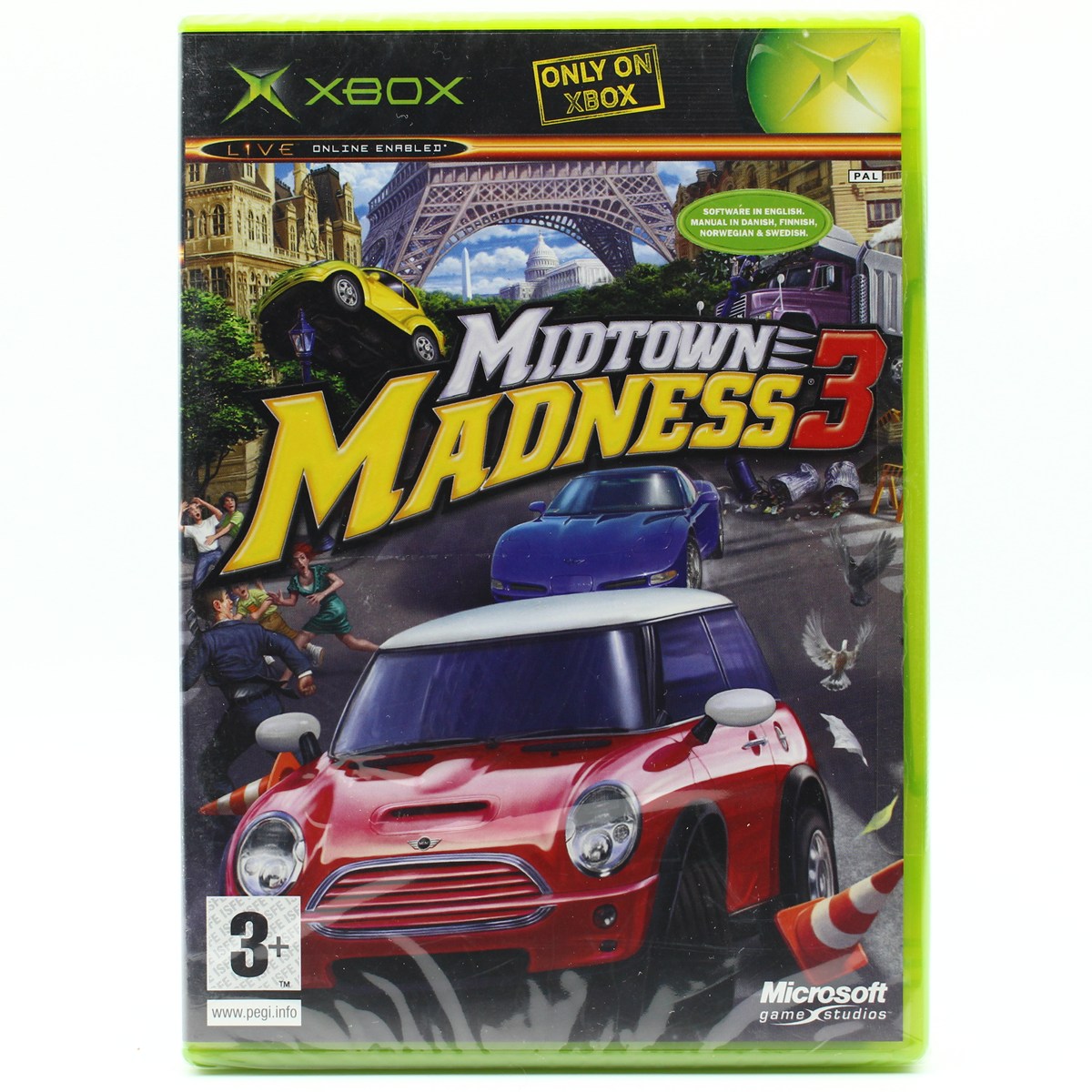 Midtown Madness 3 (Xbox - Nyt spil) - WTS Retro - Køb spillet her