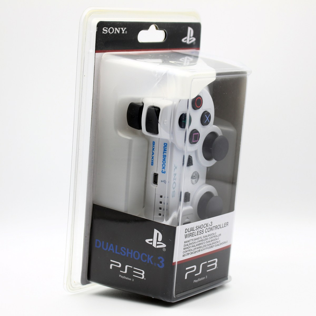 Sony DualShock 3 Controller til PS3 - Trådløs - Hvid (NY) - WTS Retro - Køb her