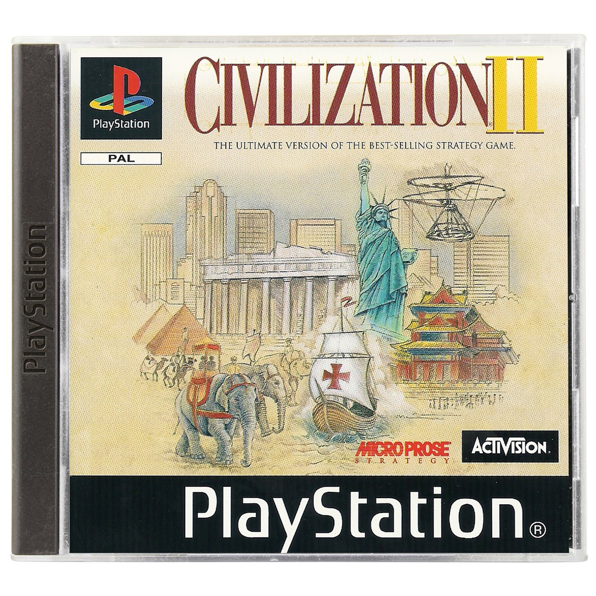 Civilization II (PS1) - WTS Retro - Køb spillet her