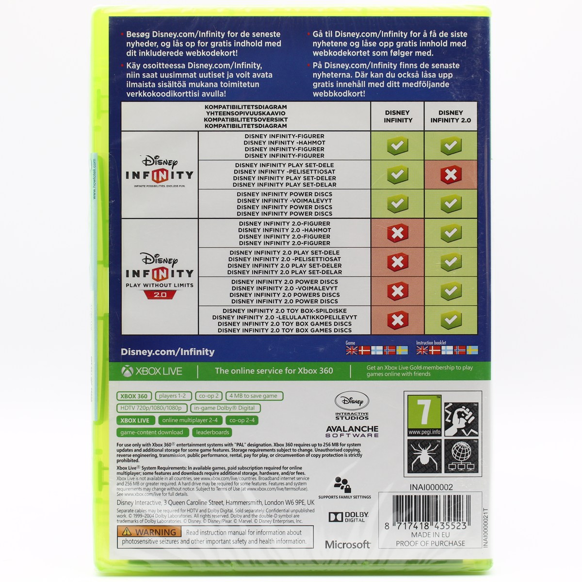 Disney Infinity 2.0: Play Without Limits (Xbox 360 - Nyt spil) - WTS ...