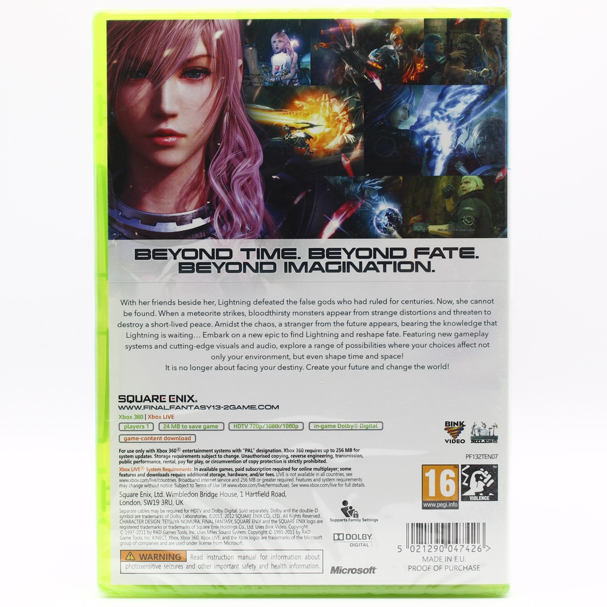 Final Fantasy XIII-2 (Xbox 360 - Nyt spil) - WTS Retro - Køb spillet her