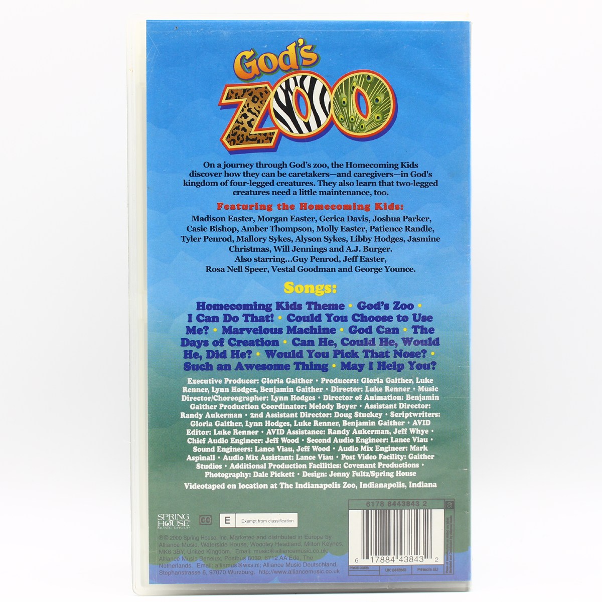God´s Zoo (VHS) - WTS Retro - Køb filmen her