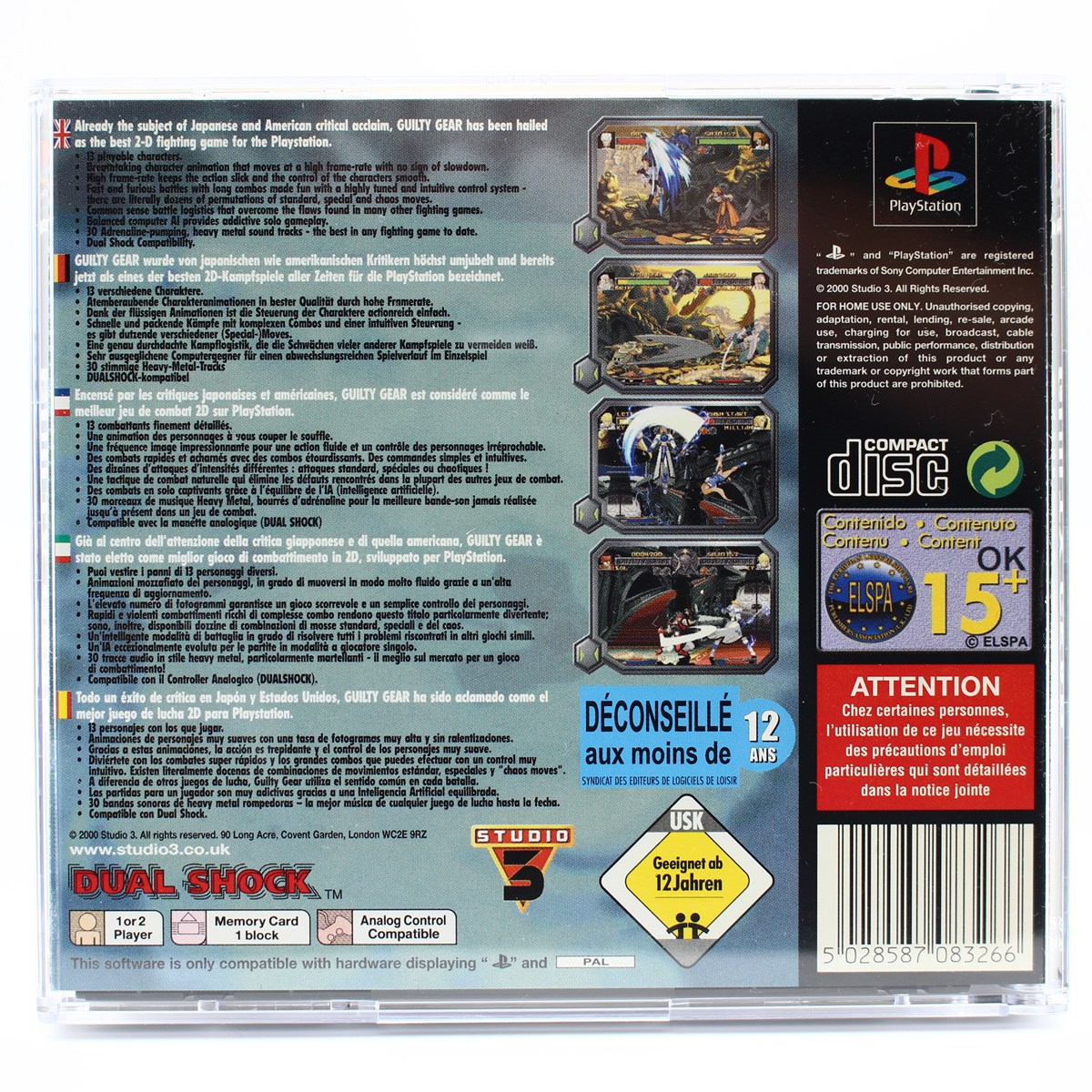 X-Men vs. Street Fighter (PS1) - WTS Retro - Køb spillet her