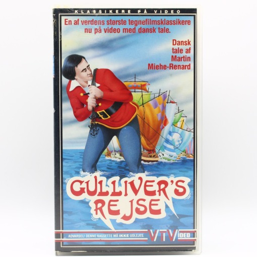 Gulliver´s Rejse (VHS) - WTS Retro - Køb filmen her