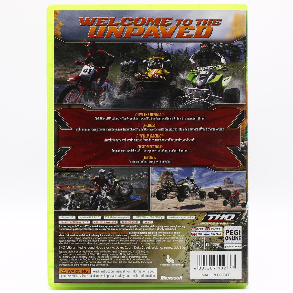 MX vs. ATV: Untamed (Xbox 360) - WTS Retro - Køb her