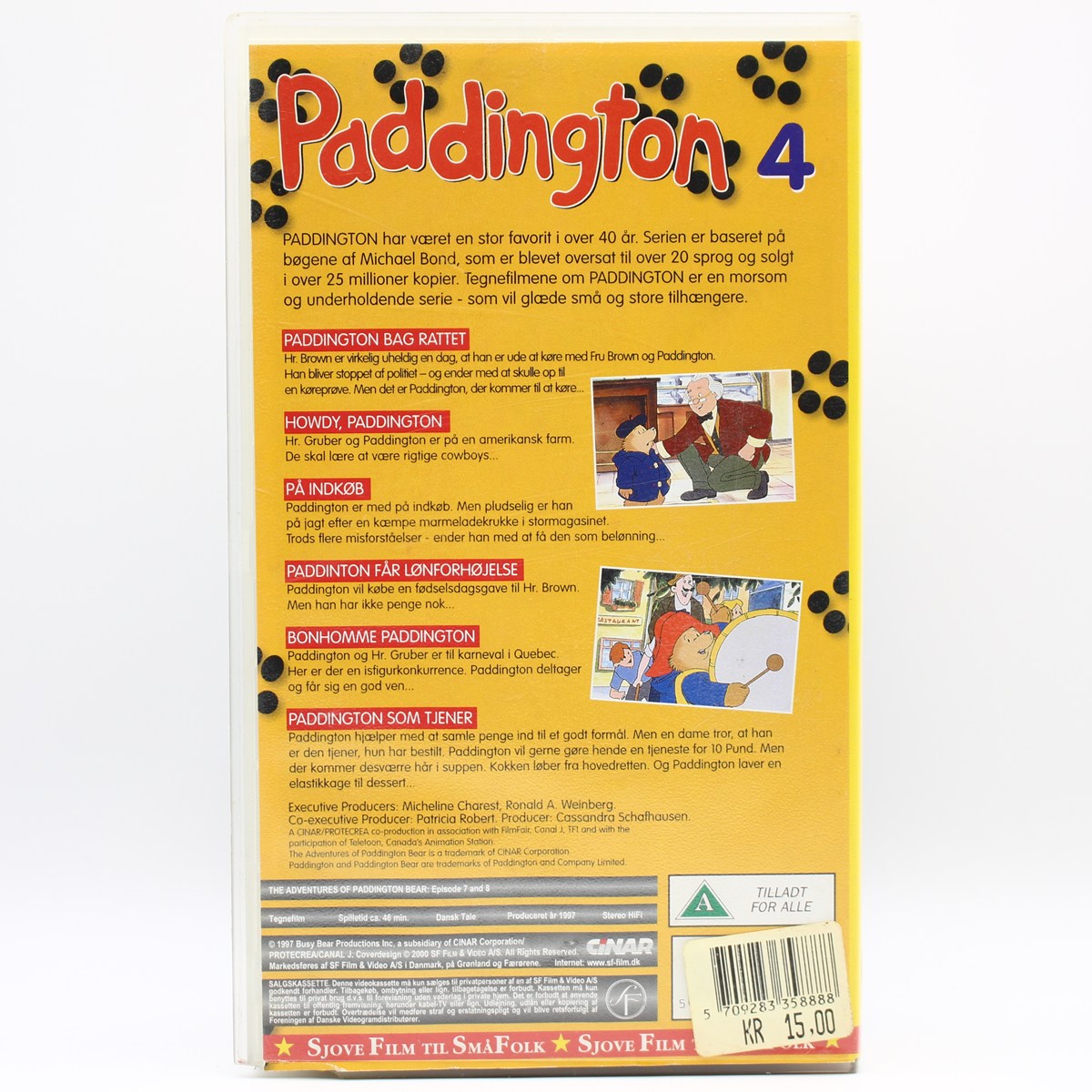 Paddington 4 - På Restaurant (VHS) - WTS Retro - Køb filmen her