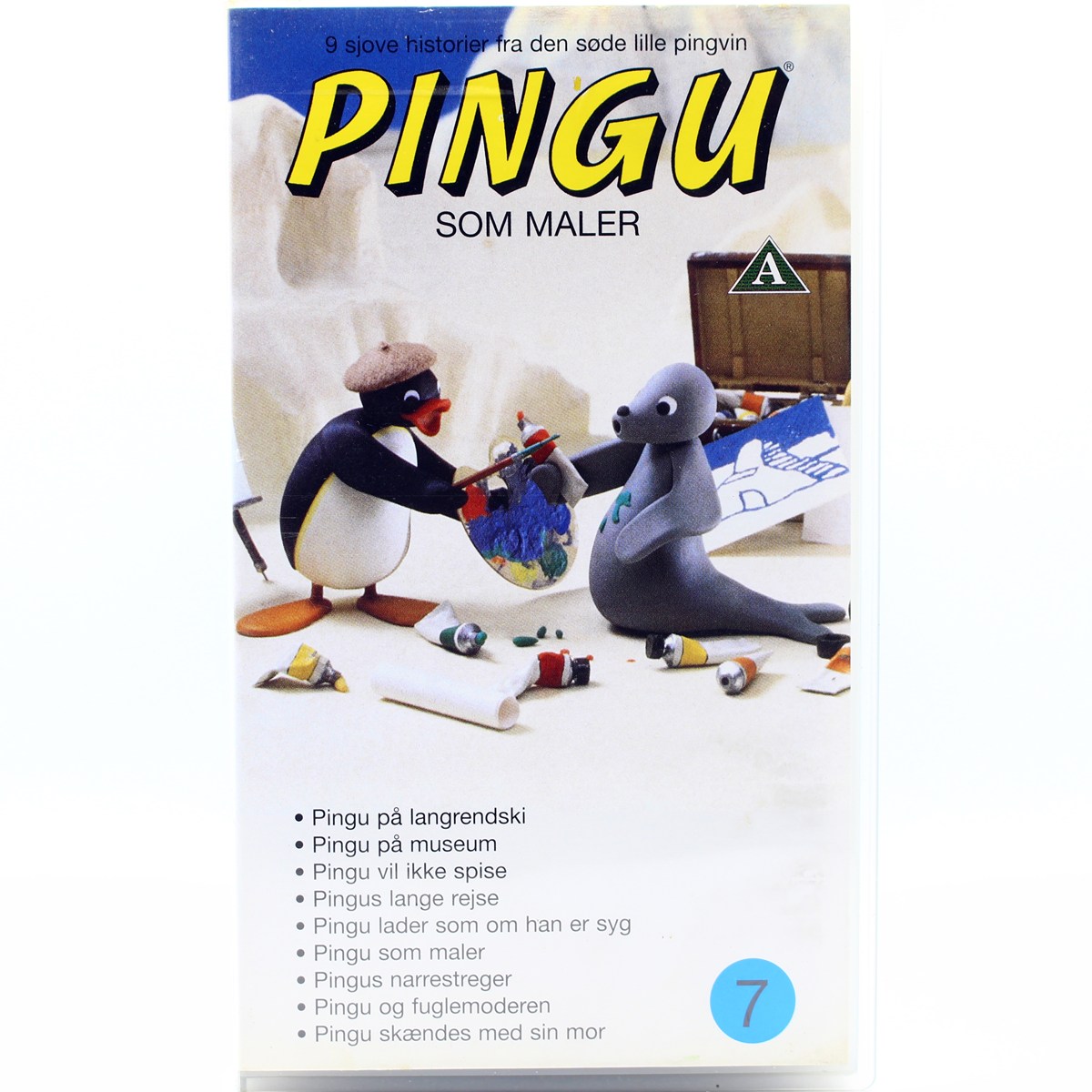 Pingu 7 - Som Maler (VHS) - WTS Retro - Køb filmen her