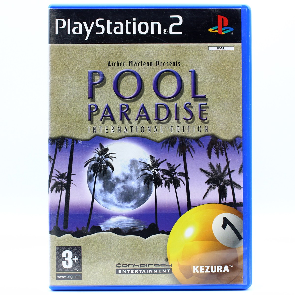 Pool Paradise: International Edition (PS2) - WTS Retro - Køb spillet her