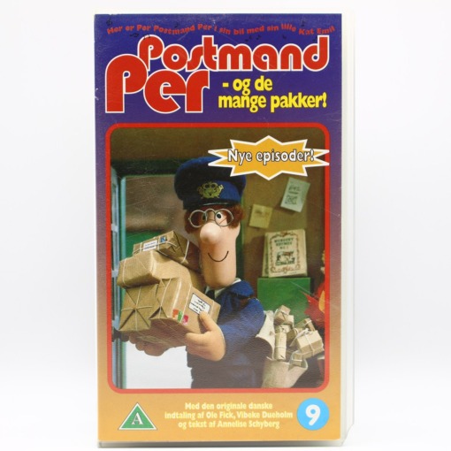 Postmand Per 9 - og de mange pakker! (VHS) - WTS Retro - Køb filmen her