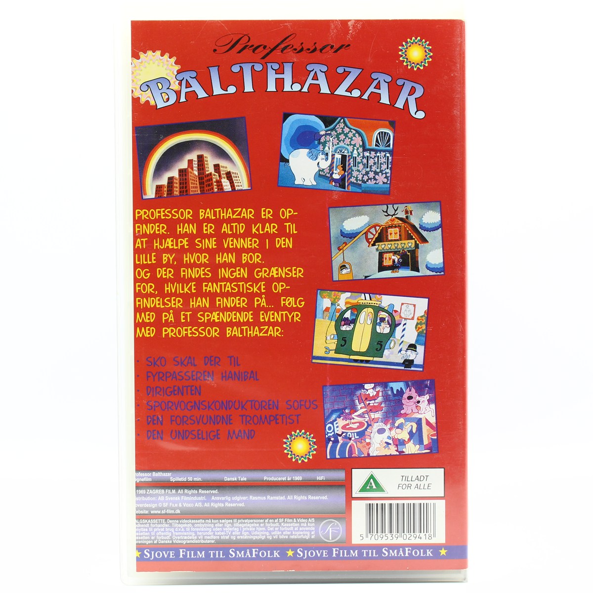 Professor Balthazar 2 (VHS) - WTS Retro - Køb filmen her