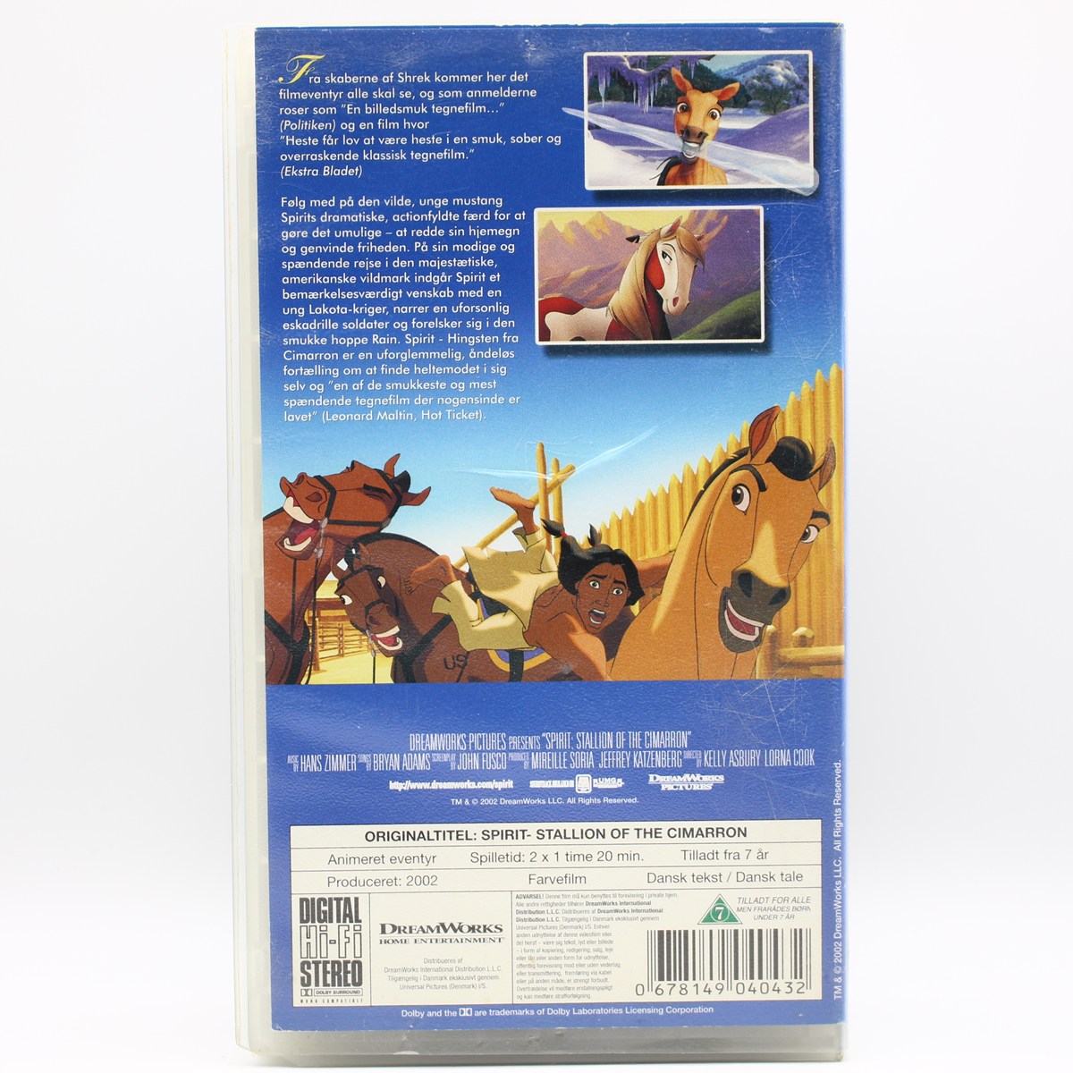 Spirit - Hingsten fra Cimarron (VHS) - WTS Retro - Køb filmen her