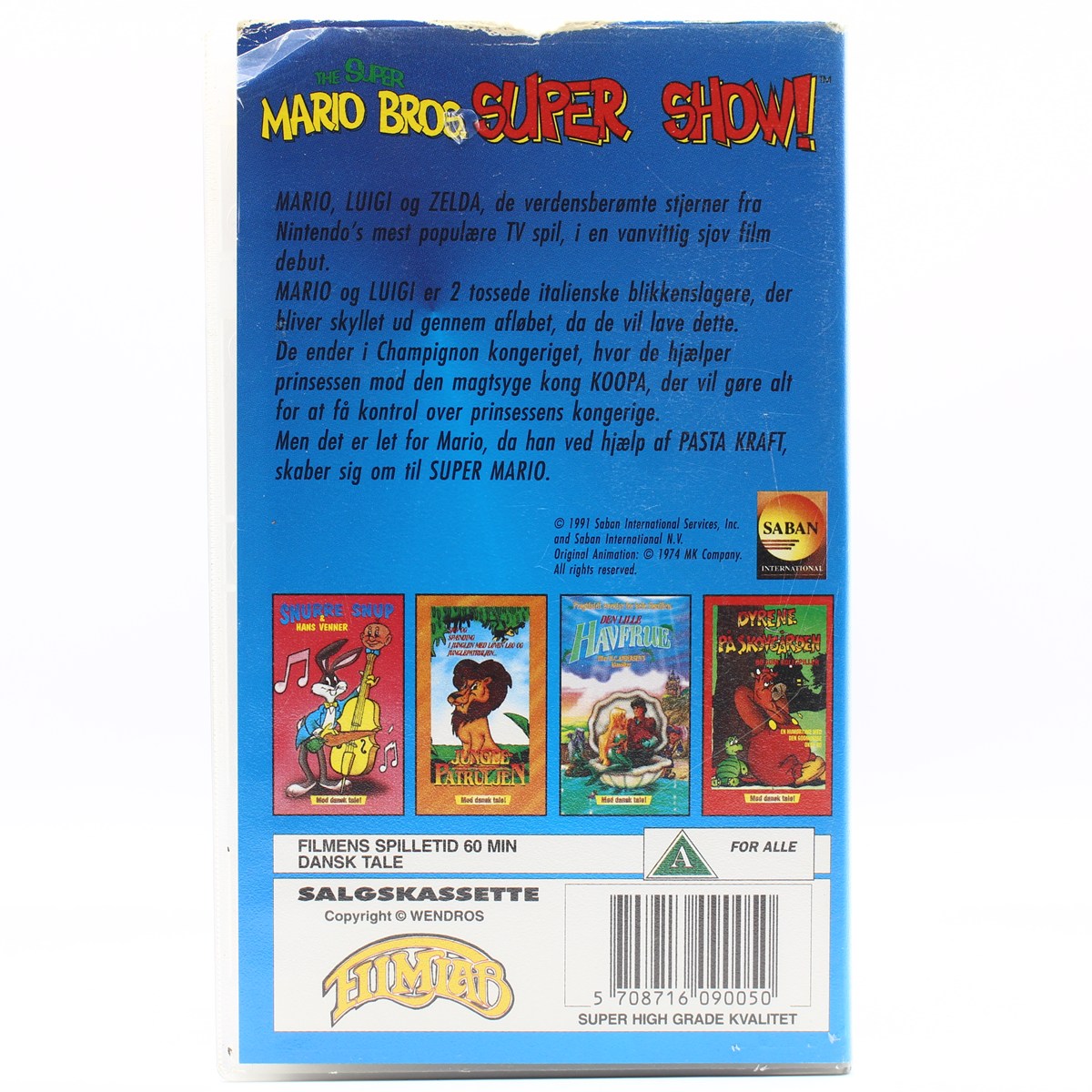 The Super Mario Bros Super Show! - Nr. 1 (VHS) - WTS Retro