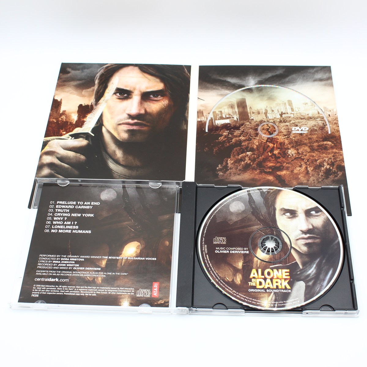 Alone in the Dark Making-of DVD + Original Soundtrack CD - WTS Retro ...
