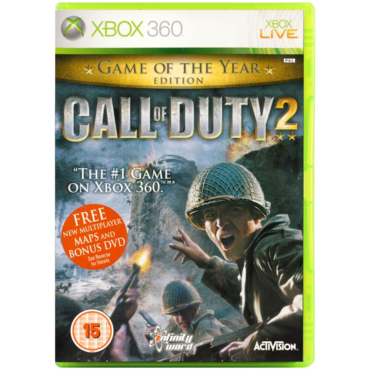 Call of Duty 2 - Game of the Year Edition (Xbox 360) - WTS Retro - Køb ...