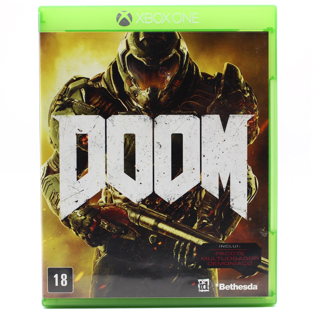 Doom (Xbox One - Portugisisk cover) - WTS Retro - Køb spillet her