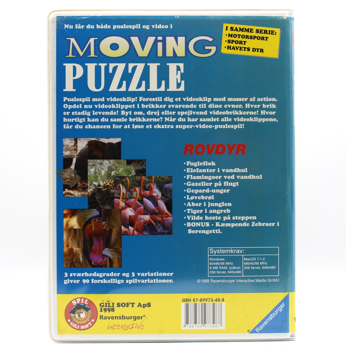 Moving Puzzle (PC - Gili Soft) - WTS Retro - Køb spillet her