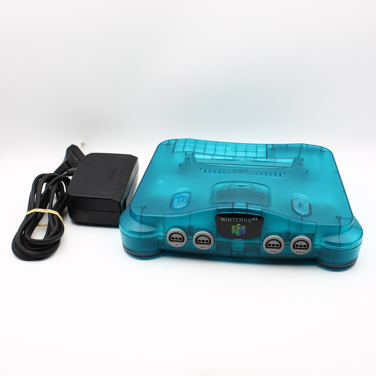 Nintendo 64 konsol (Ice Blue) - Kun konsol og strømforsyning - WTS ...