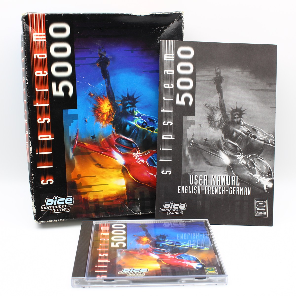 Slipstream 5000 (PC Big Box - Dice) - WTS Retro - Køb spillet her
