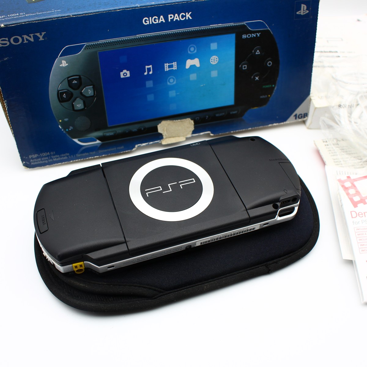 Sony PSP Gigapack (Sort, Boxed, PSP-1004) - WTS Retro - Køb her