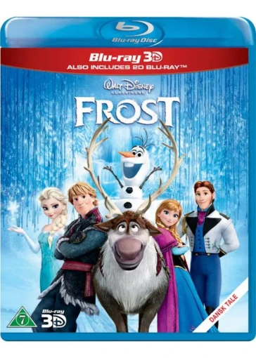 Frost - Disney (Blu-Ray + Blu Ray 3D) - Køb filmen her