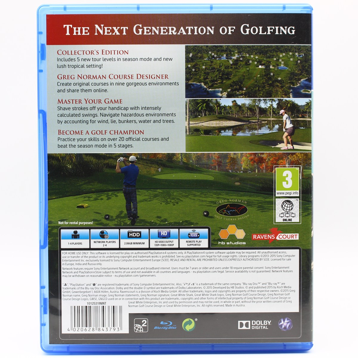 The Golf Club - Collector's Edition (PS4) - WTS Retro - Køb spillet her