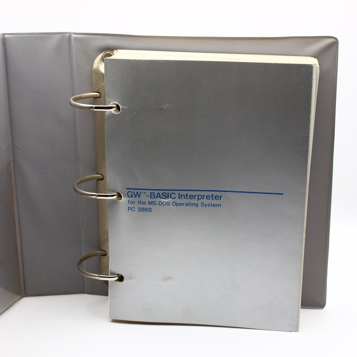 GW-Basic Interpreter for the MS-DOS Operation System PC 286S - WTS ...