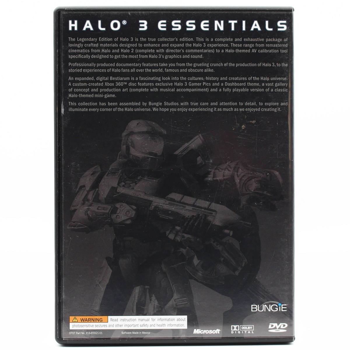 Halo 3 Essentials (Xbox 360, USA) - Brugt - WTS Retro - Køb her