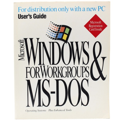 Microsoft Windows for Workgroups & MS-DOS - User's Guide - WTS Retro ...