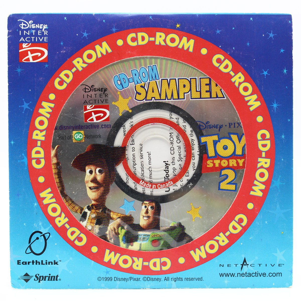 Disney's Toy Story 2 - CD-Rom Sampler (PC, Sleeve) - WTS Retro - Køb her